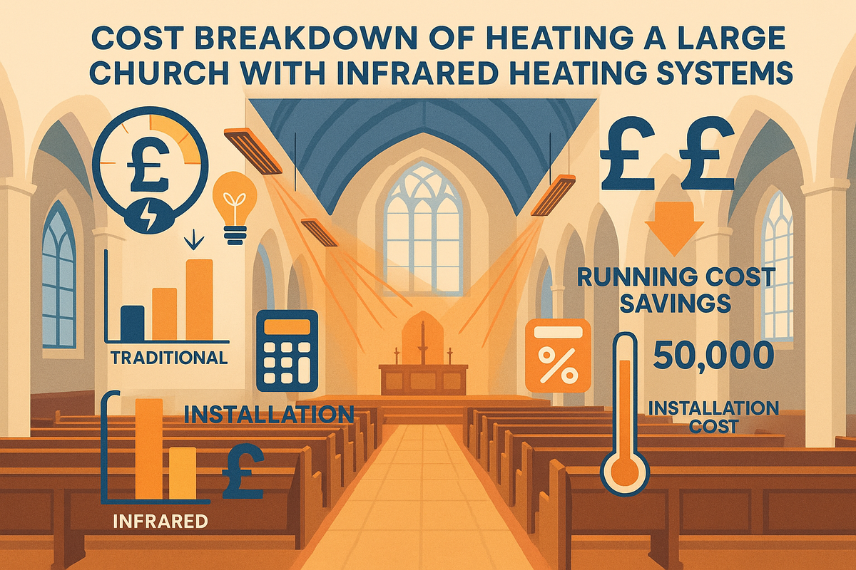 How Much Does It Cost to Heat a Church With Infrared Heating?