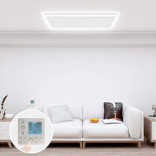 Ceiling Mounted Infrared Heating Panel with LED Light 400w